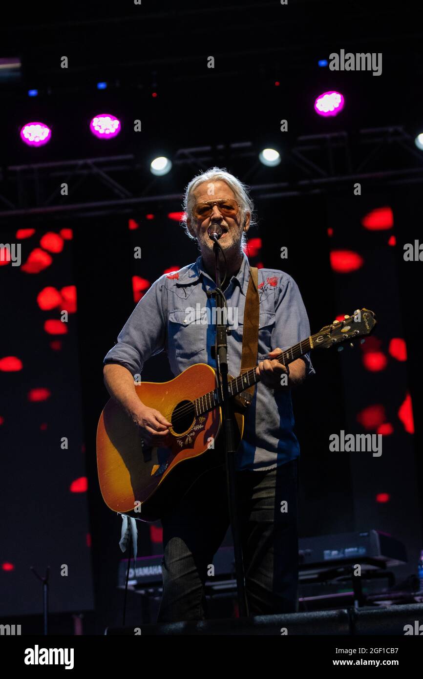 Jim Cuddy from the Canadian Music Icons Blue Rodeo performs live during ...