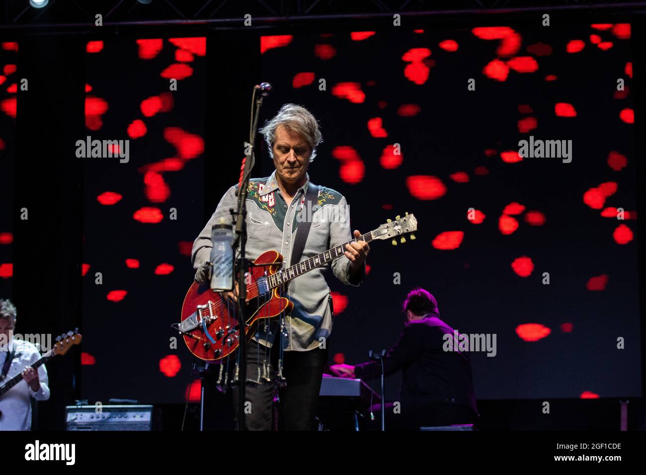 Jim Cuddy from the Canadian Music Icons Blue Rodeo performs live during ...