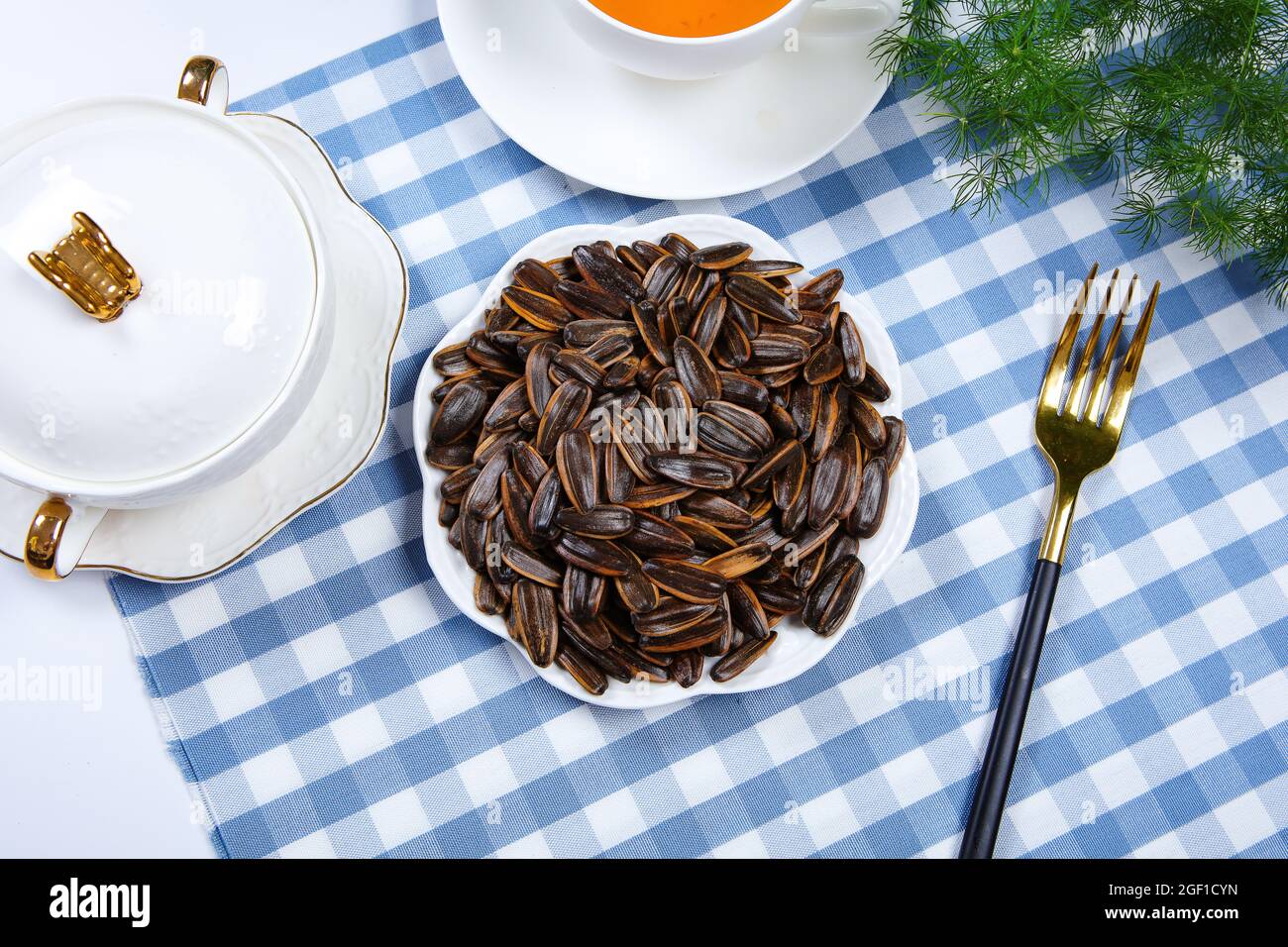 Caramel melon seeds Stock Photo - Alamy