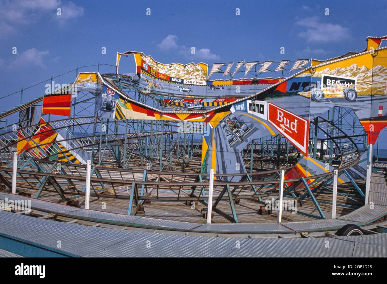 Flitz ride, Ocean City, Maryland, 1985 Stock Photo - Alamy