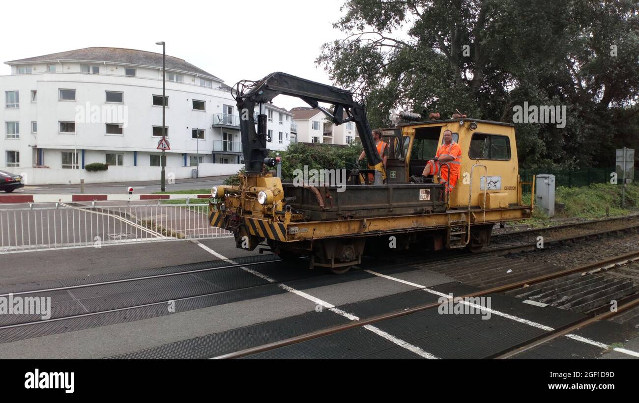 A small railway maintenance engine operated by Dartmouth Steam Railway ...