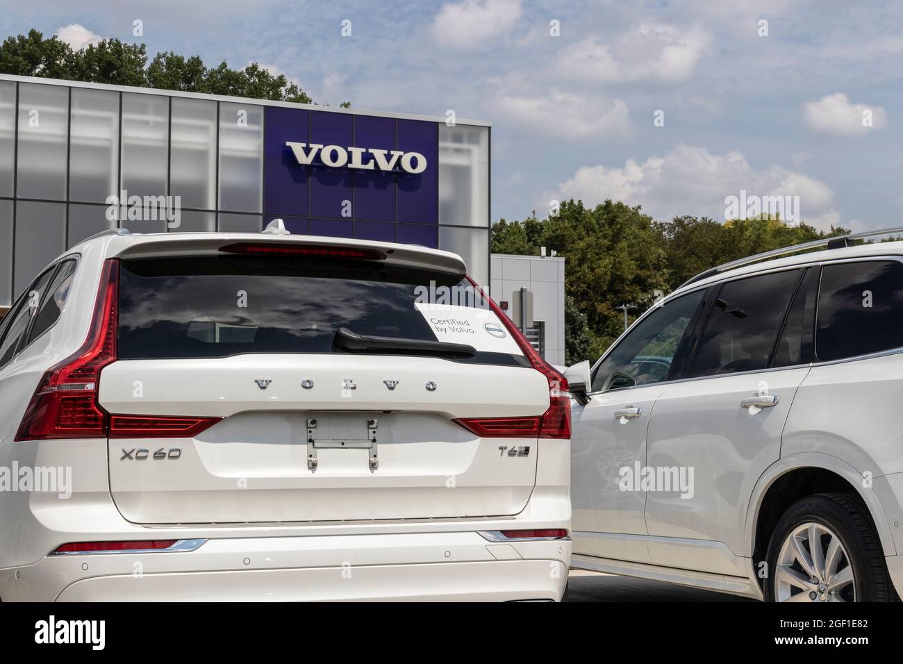 Indianapolis - Circa August 2021: Volvo Certified Pre-Owned XC60 ...