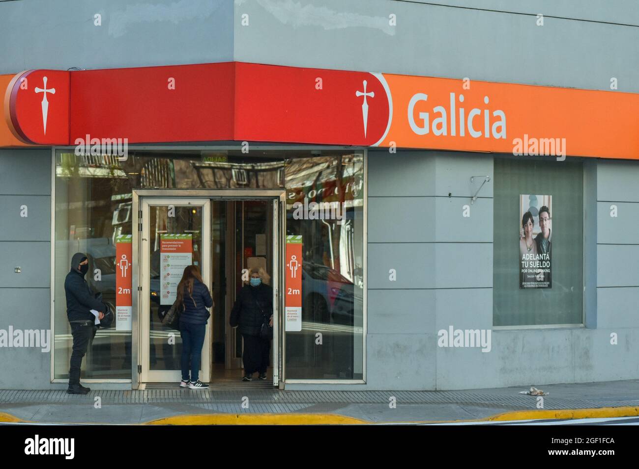 Banco galicia logo hi-res stock photography and images - Alamy