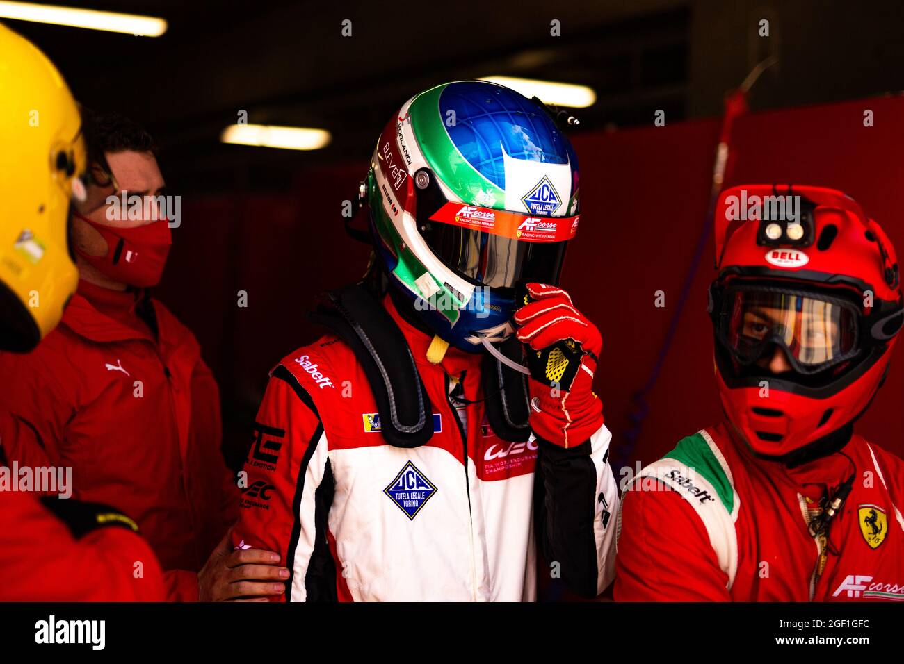 Rovera Alessio (ita), AF Corse, Ferrari 488 GTE Evo, portrait during ...