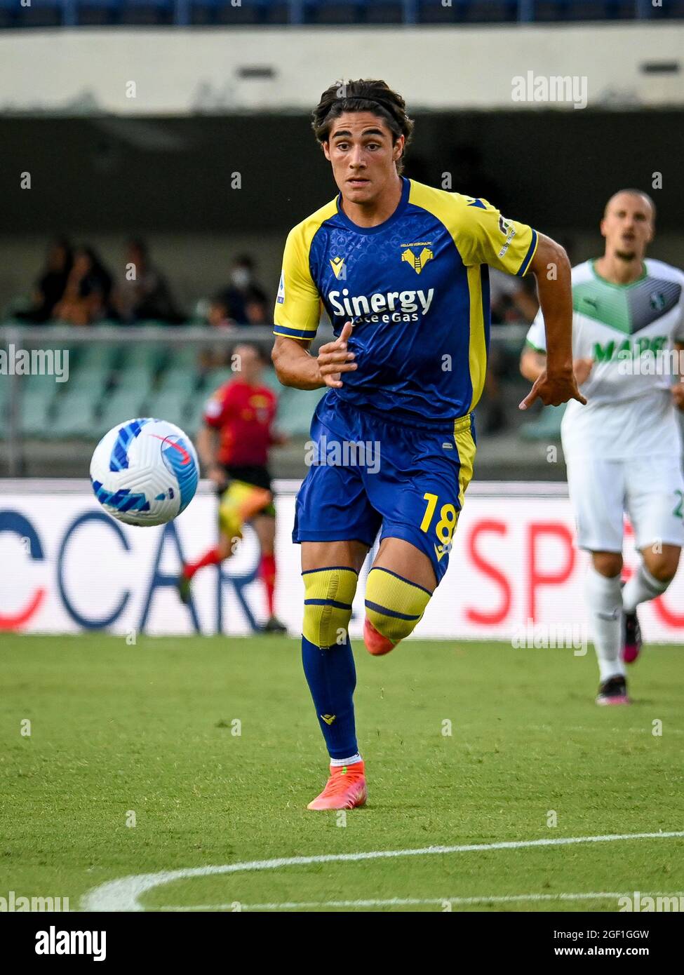 Matteo cancellieri of hellas verona fc hi-res stock photography and ...