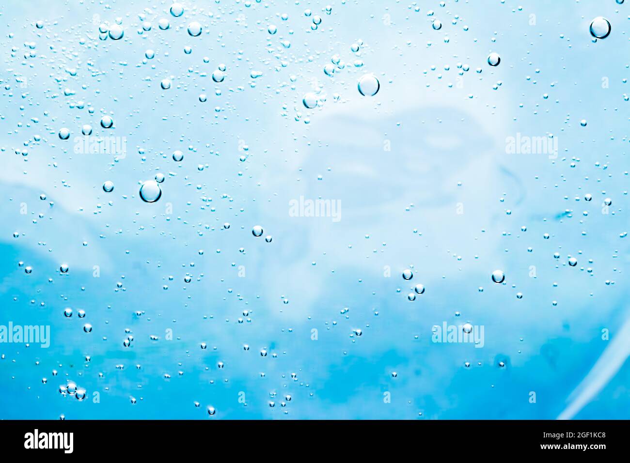 Blue water texture as aquatic background, nature and science concept ...