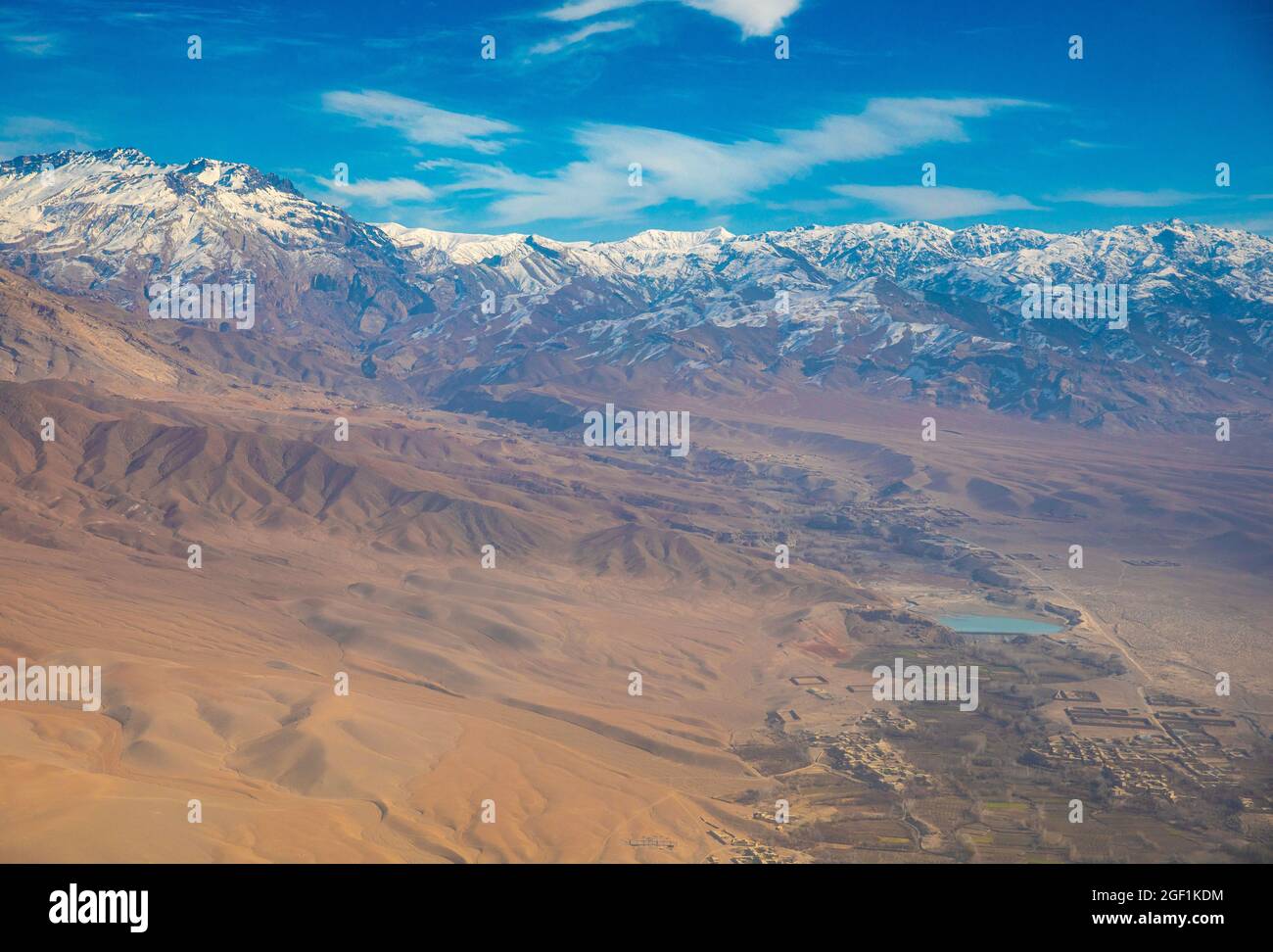 The view from a UH-60 Blackhawk in Logar province, Afghanistan, Nov. 30 ...