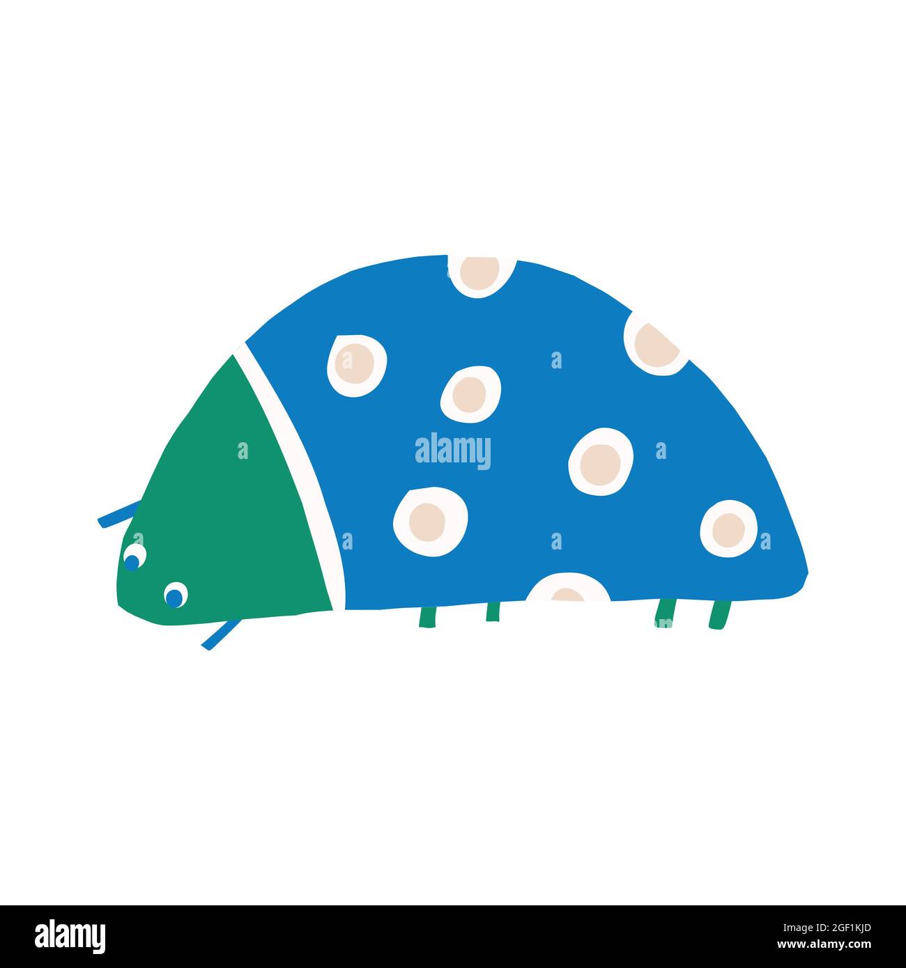 Ladybird winter Stock Vector Images - Alamy