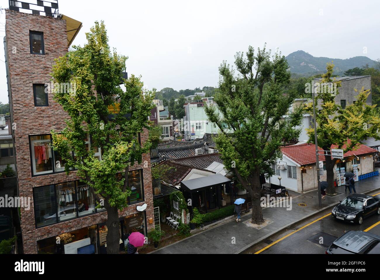 samcheong-ro street in Seoul, Korea Stock Photo - Alamy