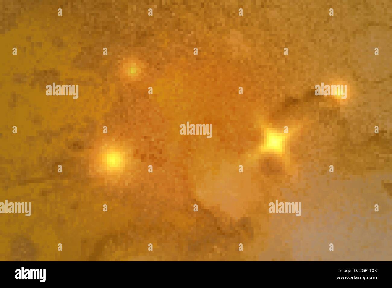 Modern yellow and gold background with paint splash and golden glitter ...