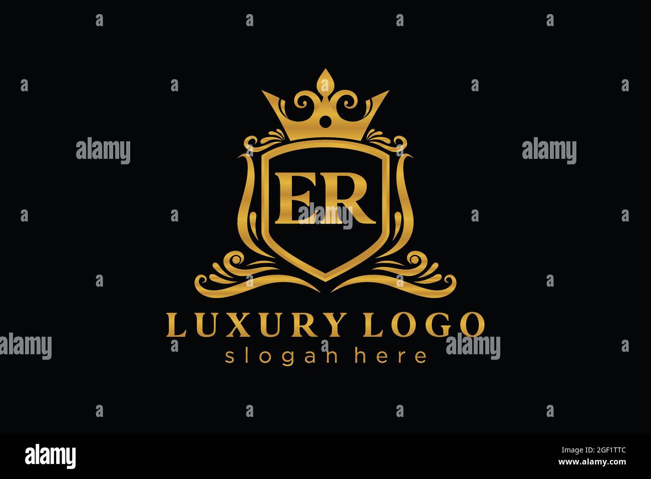 Royal crest er Stock Vector Images - Alamy