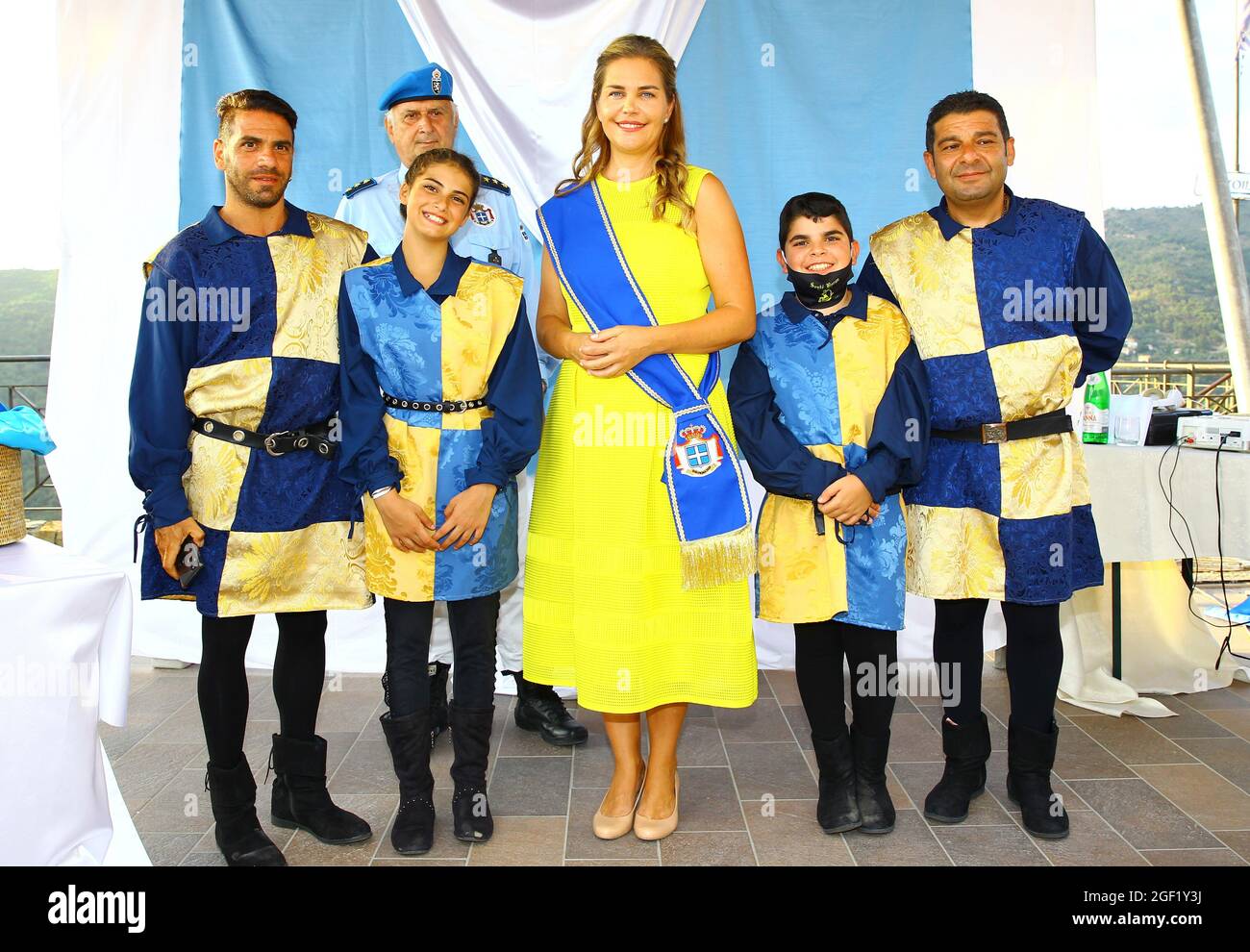 Seborga, Italy - August 20, 2021: Principality of Seborga, national Day ...