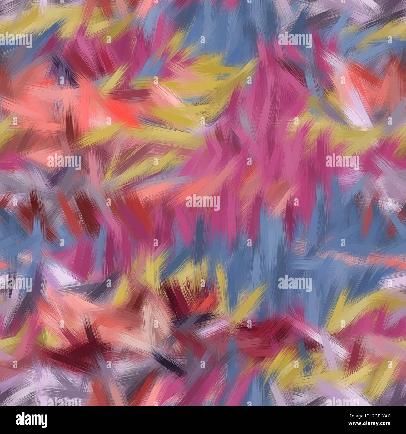 Seamless faux digital paint stroke pattern print Stock Photo - Alamy