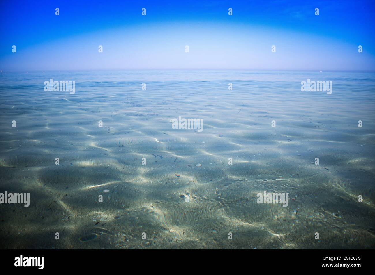 The colors of the sea during the winter season Stock Photo - Alamy