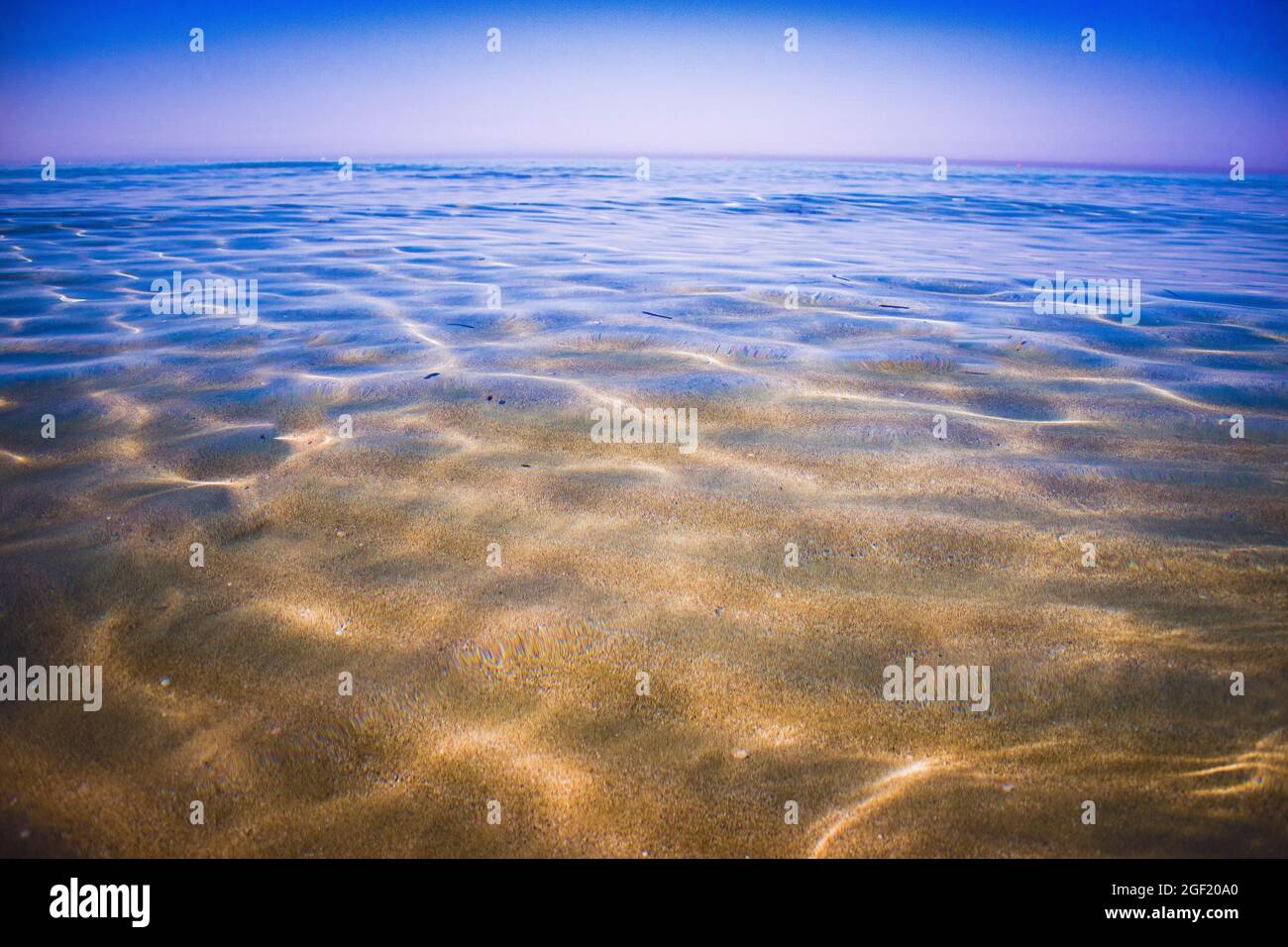 The colors of the sea during the winter season Stock Photo - Alamy