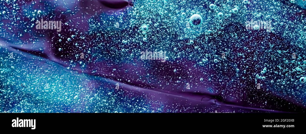 Abstract liquid banner background, paint splash, swirl pattern and ...