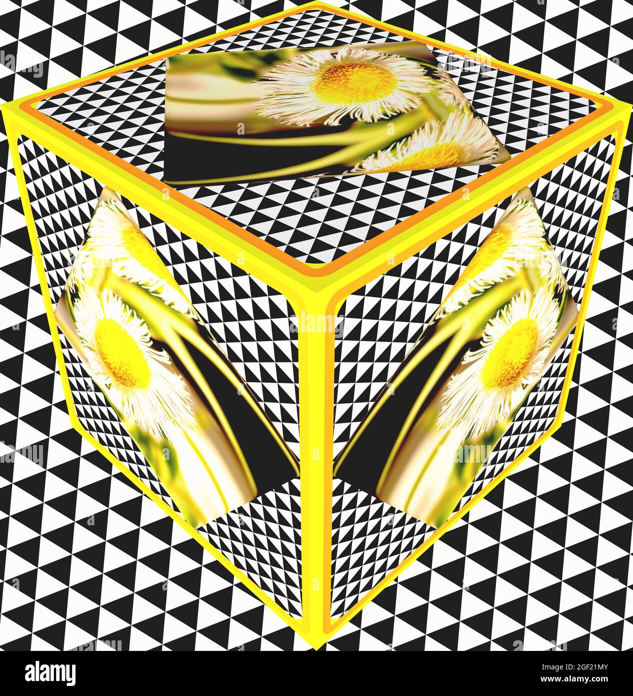 3d illusion art hi-res stock photography and images - Alamy
