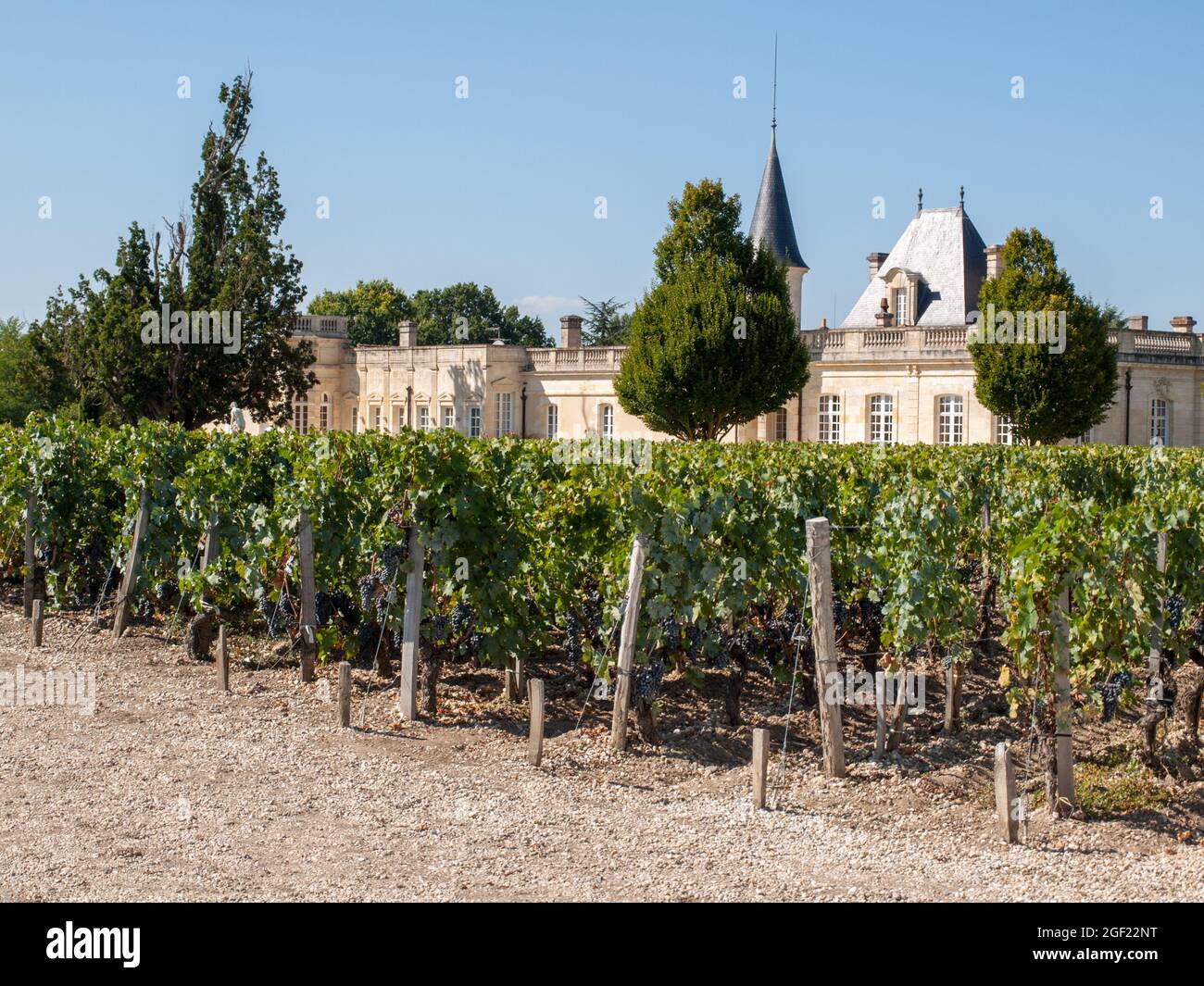 Margaux, France - September 11, 2018: Chateau Marojallia in Margaux ...
