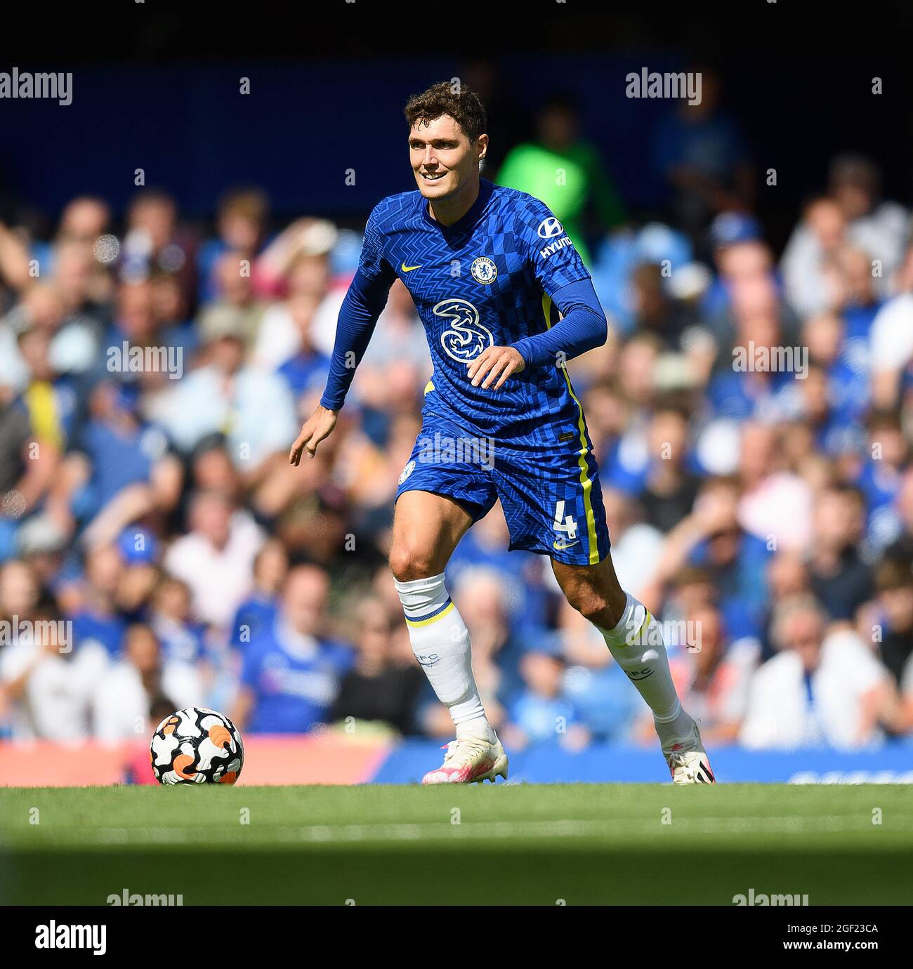 Andreas Christensen during the Premier League match against Crystal ...