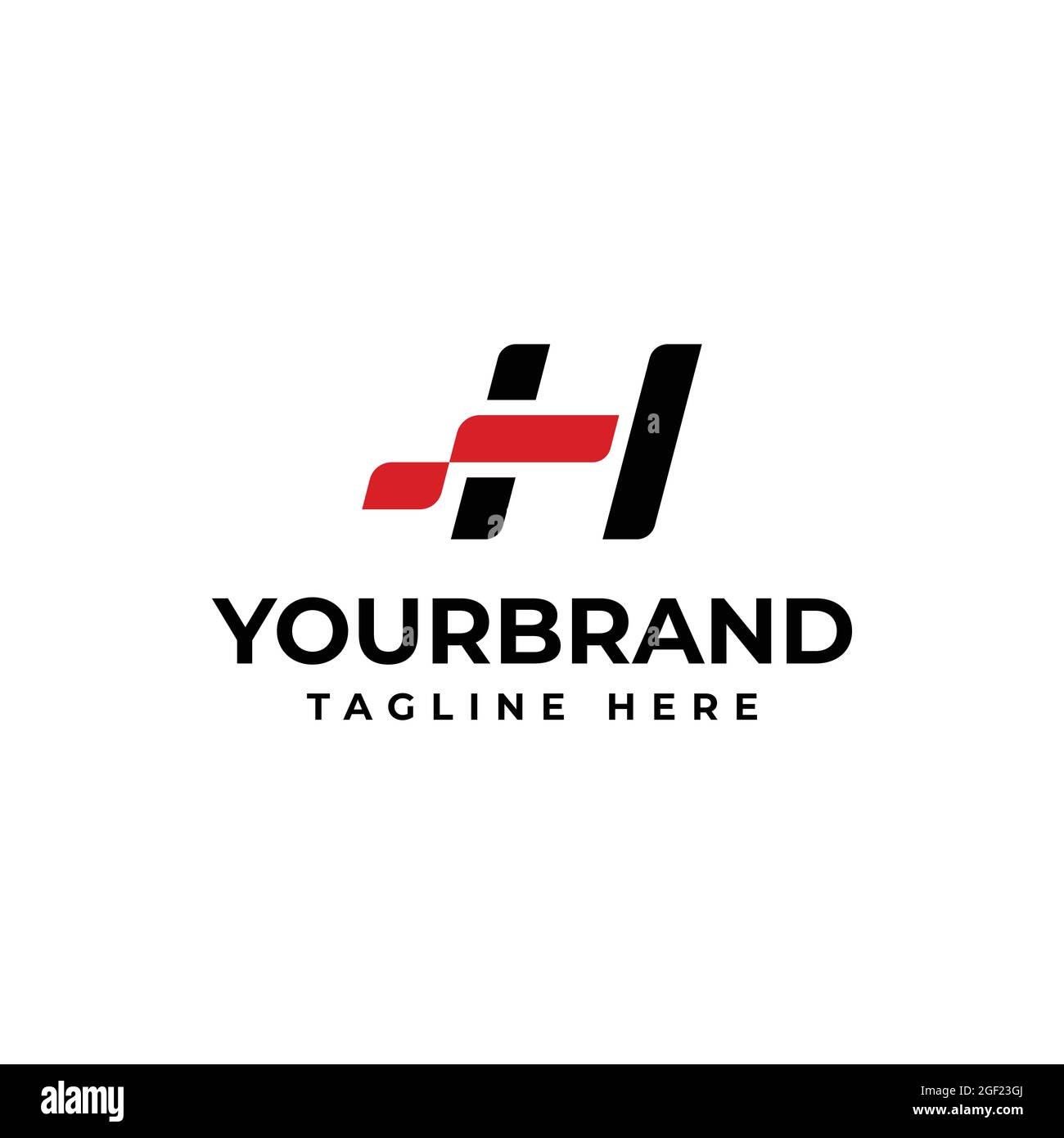 The letter H logo, perfect for your corporate identity. Racing logo ...