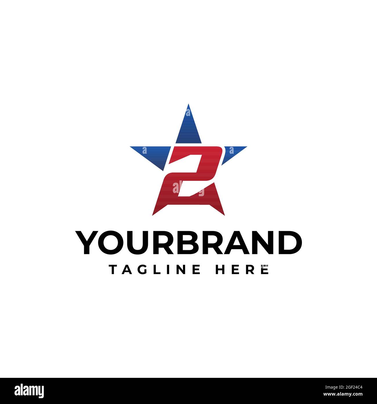 Star element number 2 logo or symbol template design. star logo design ...