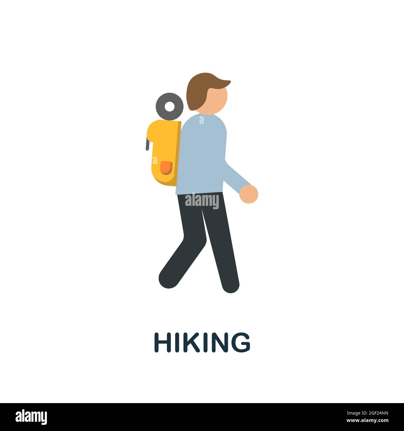 Male hiker map Stock Vector Images - Alamy