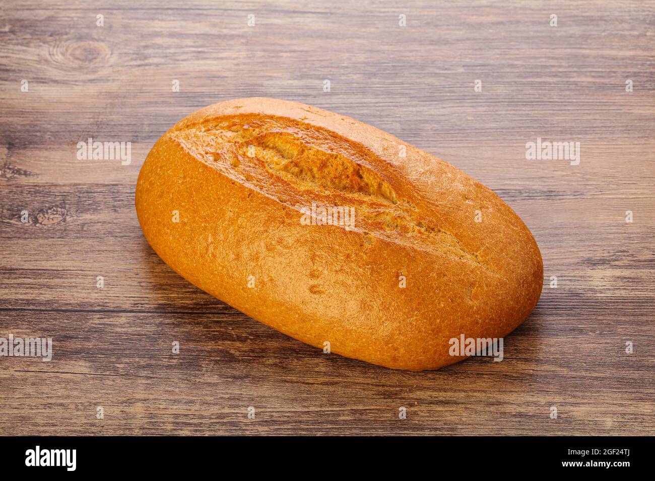 Homemade crust white Bread loaf isolated Stock Photo - Alamy