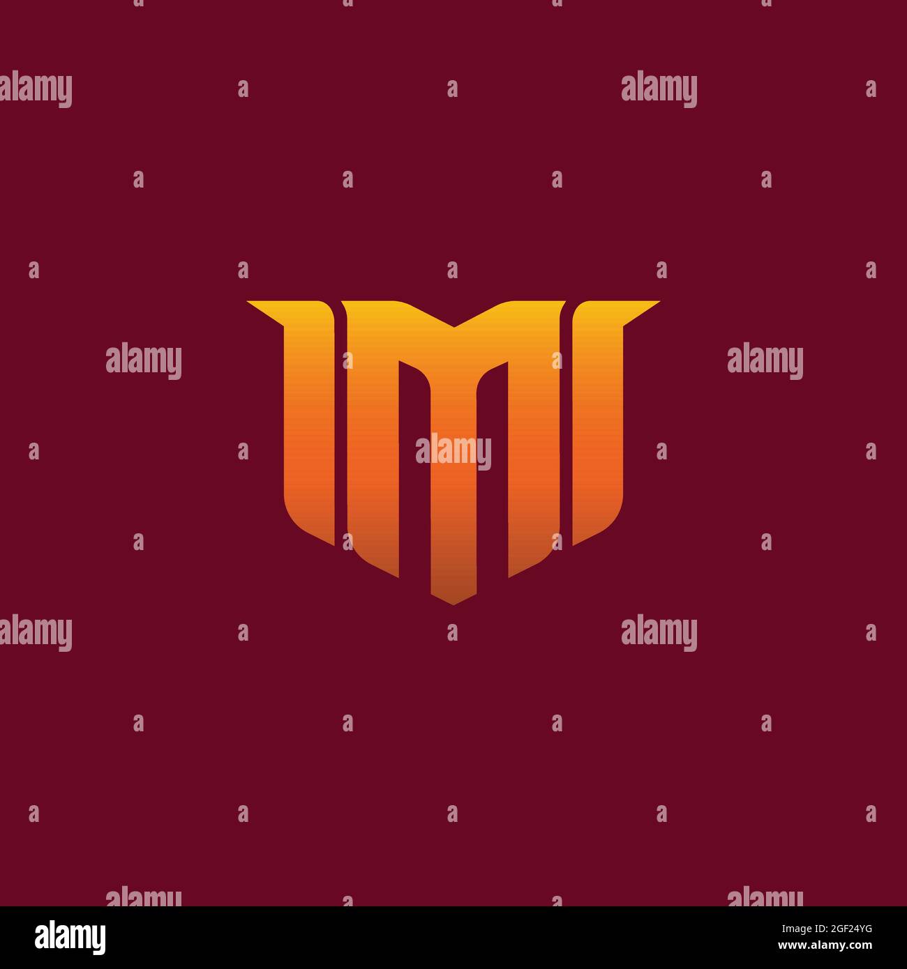 Maroon M Logo