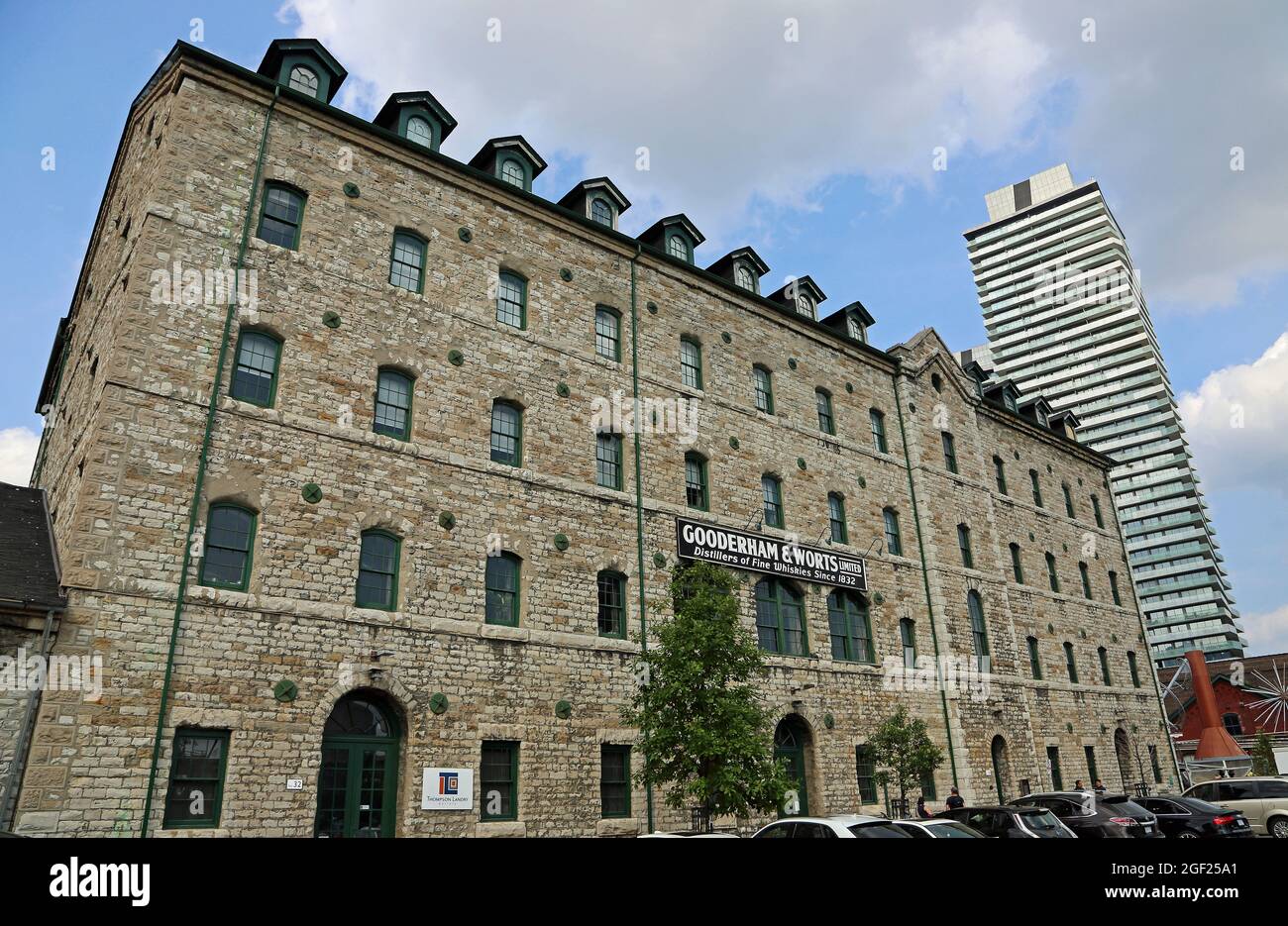 Gooderham and Worts building - Toronto, Canada Stock Photo - Alamy