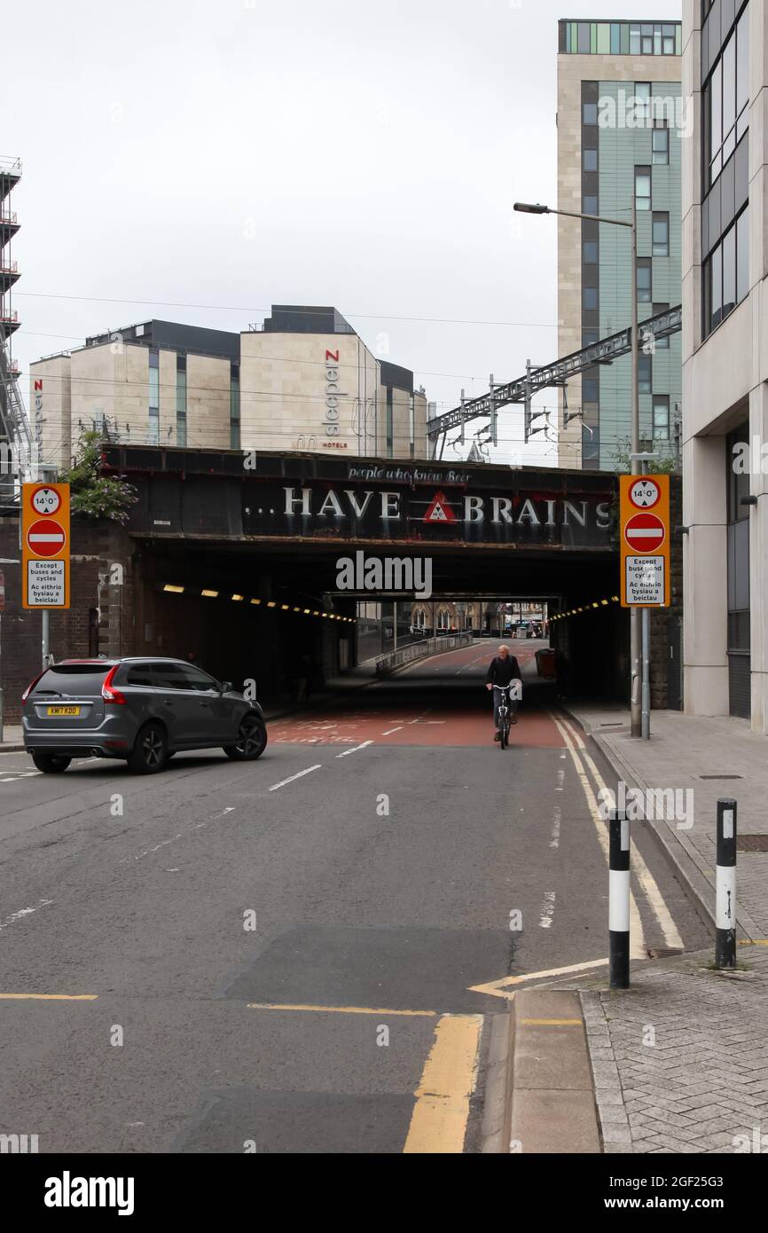 Brains beer sign hi-res stock photography and images - Alamy