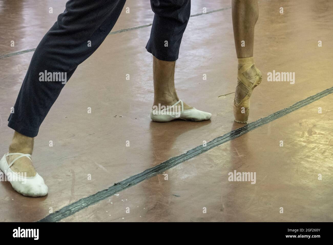 Ballet slippers hi-res stock photography and images - Alamy