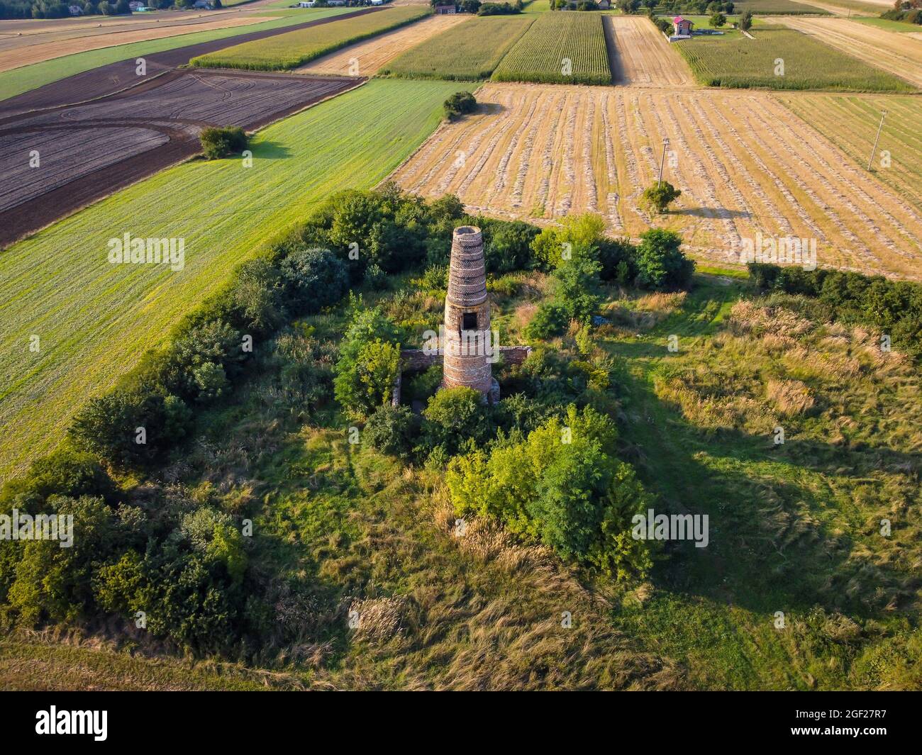 Great antique brick kiln for burning limestone Stock Photo - Alamy