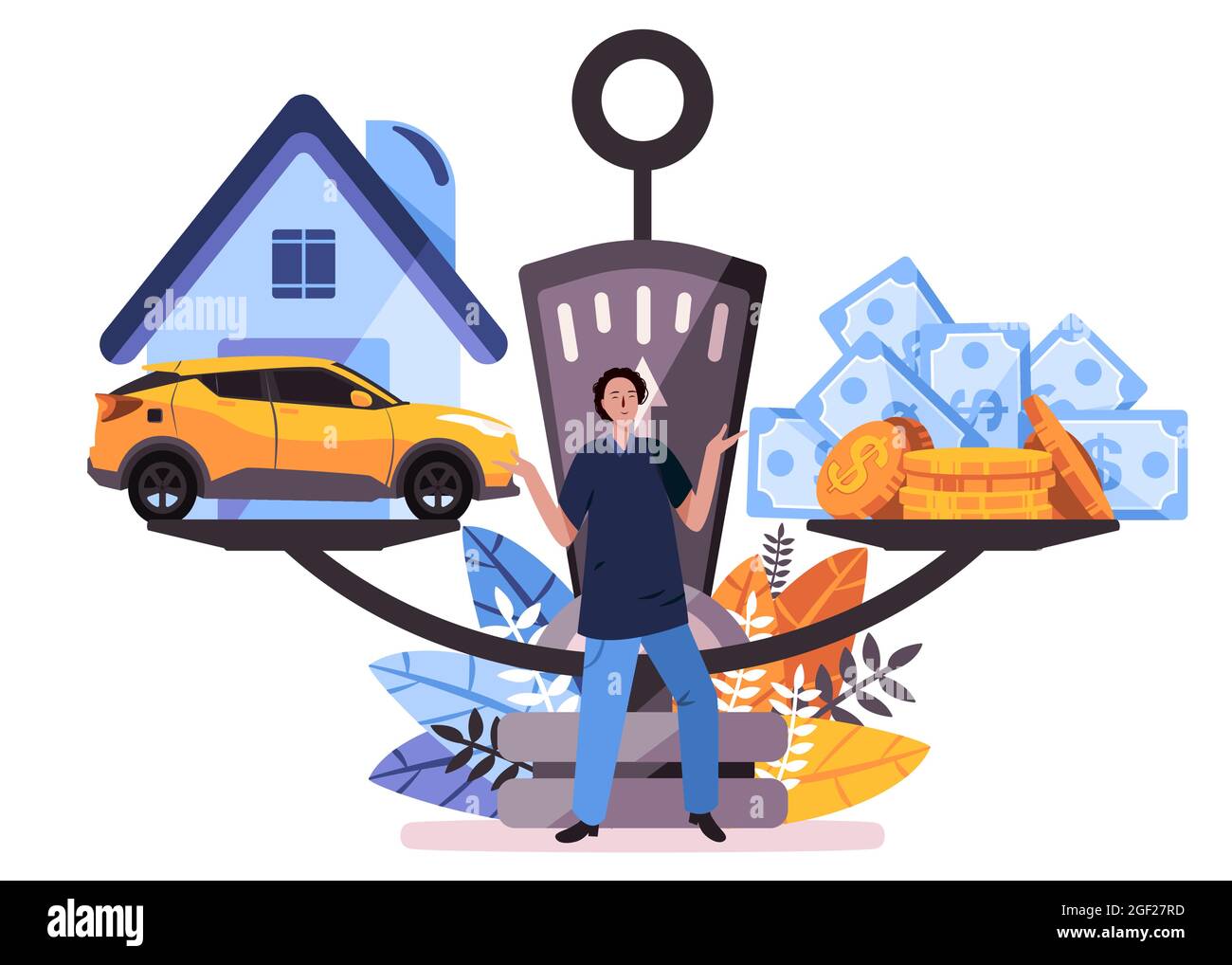 Investment cartoon hi-res stock photography and images - Alamy