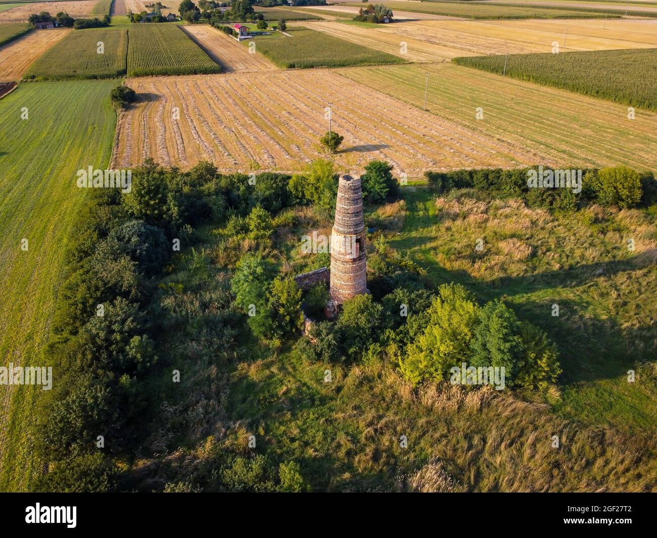 Great antique brick kiln for burning limestone Stock Photo - Alamy