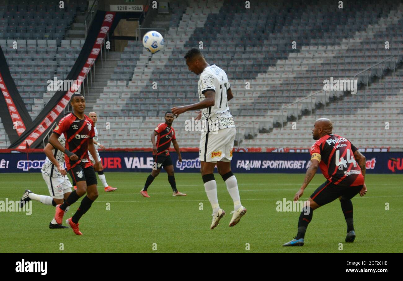CURITIBA, PR - 22.08.2021: ATHLETICO X CORINTHIANS - Jo during ...