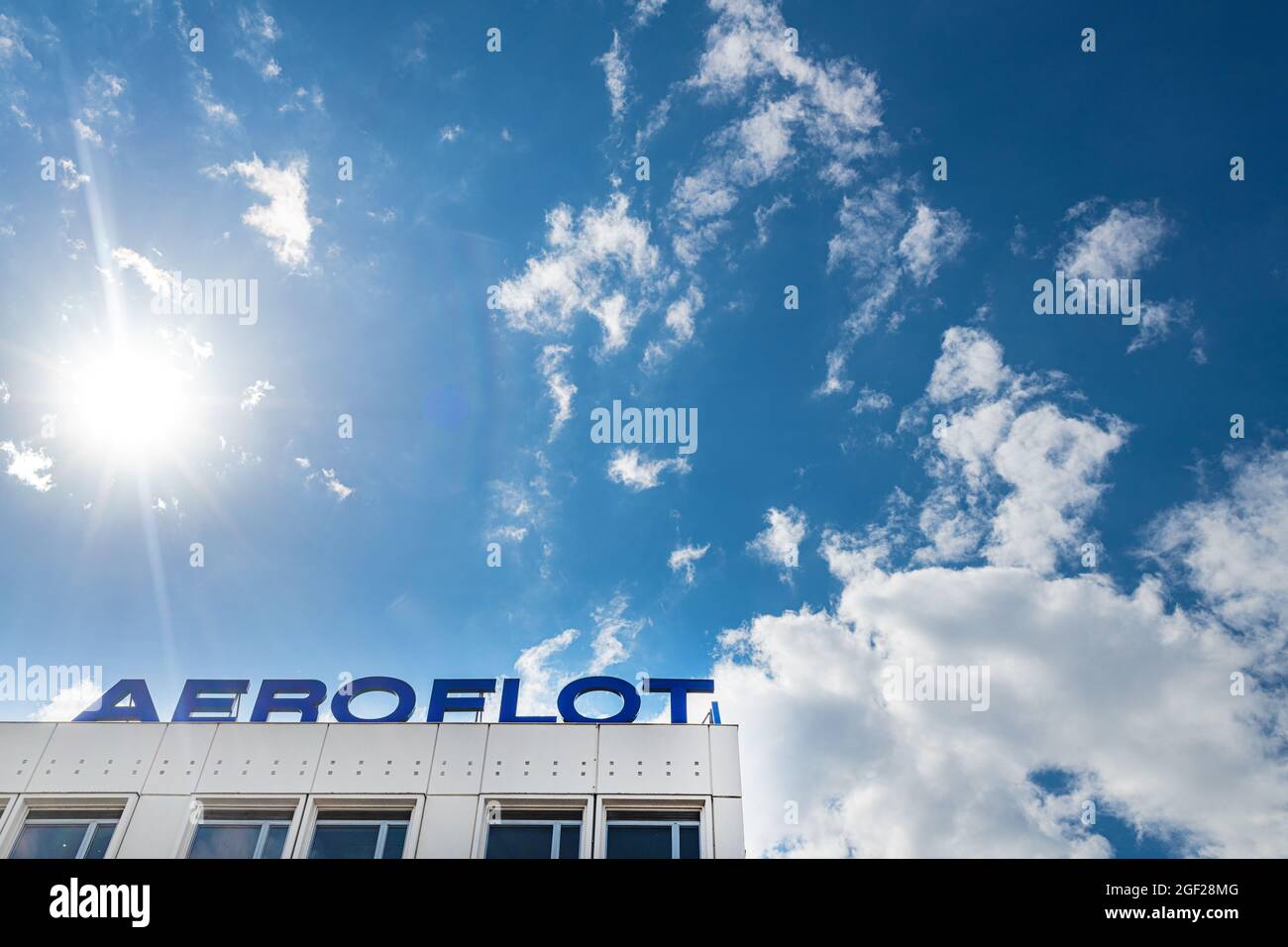Aeroflot logo hi-res stock photography and images - Alamy