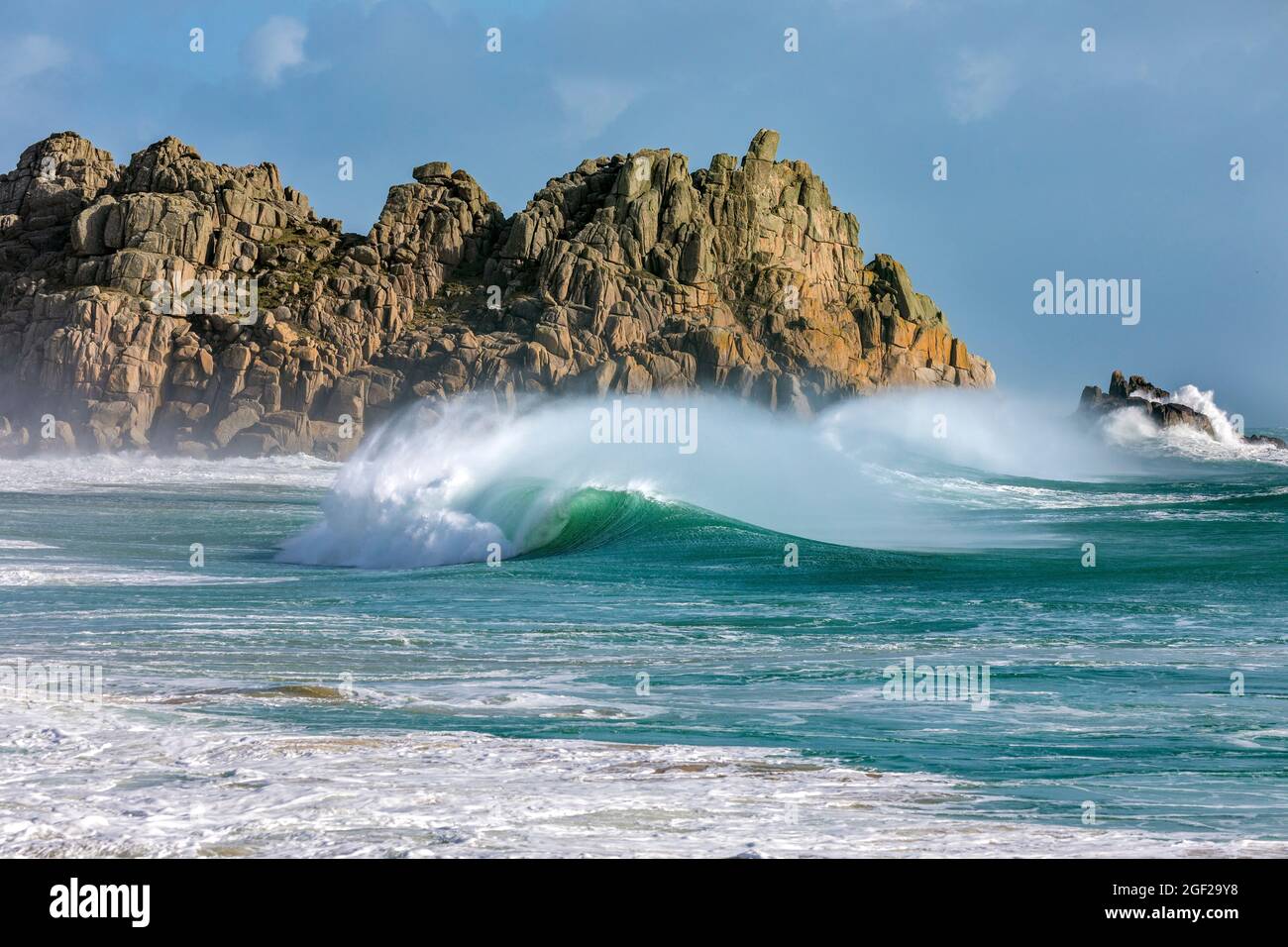 Logan rock cornwall hi-res stock photography and images - Alamy