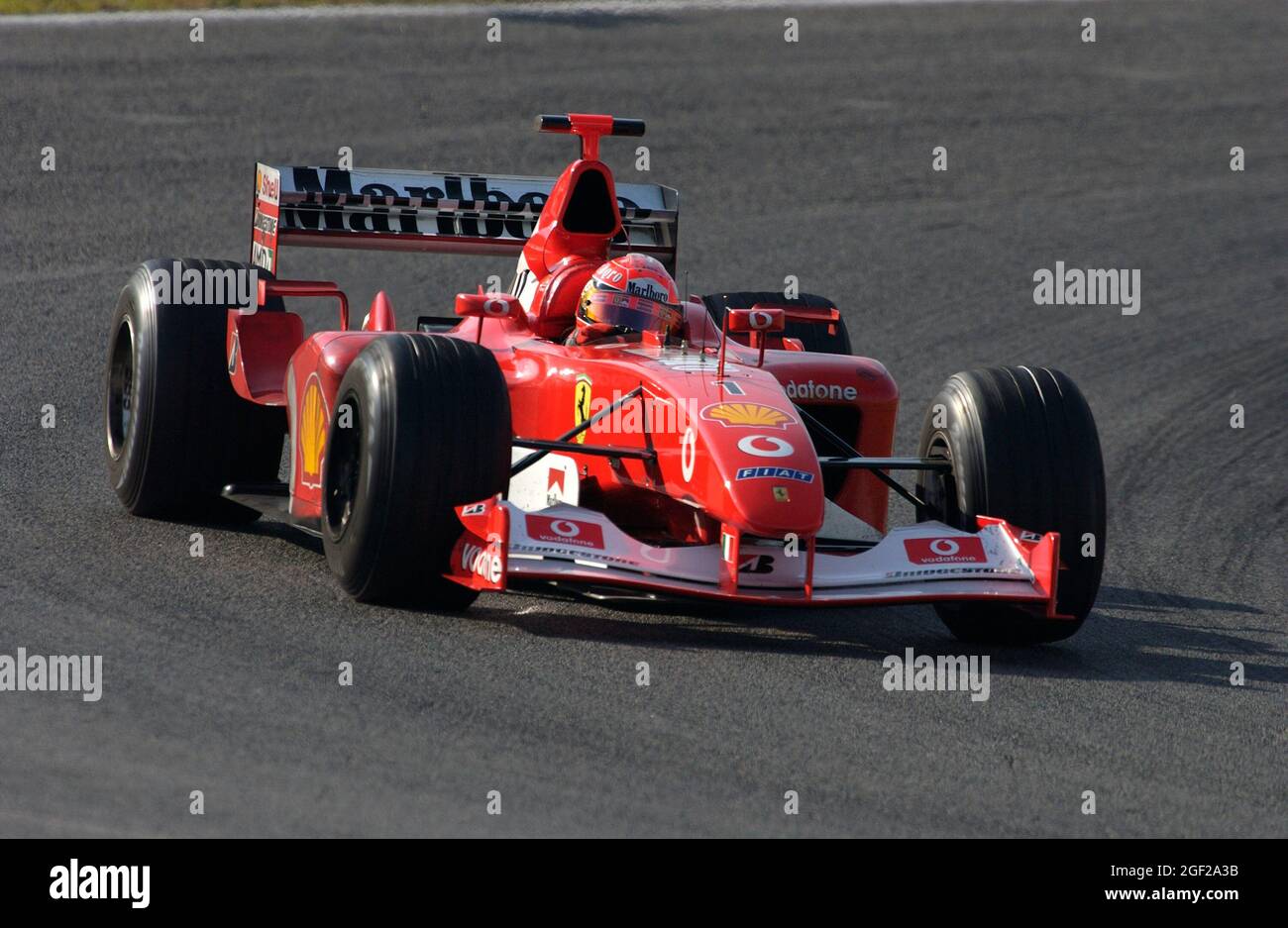 Michael schumacher ferrari 2003 spain hi-res stock photography and ...
