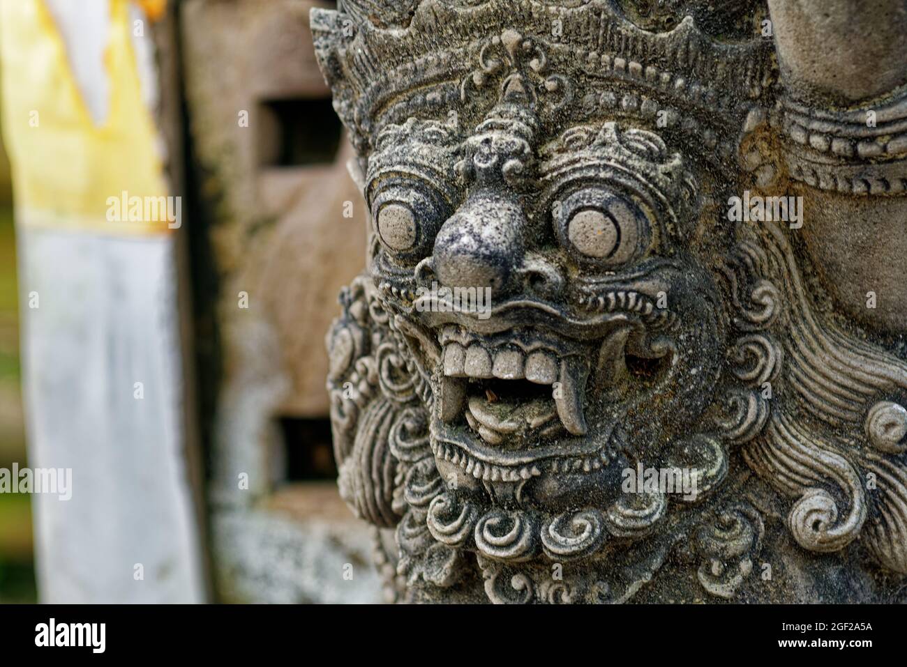 Gate Guardian, Bali Stock Photo - Alamy
