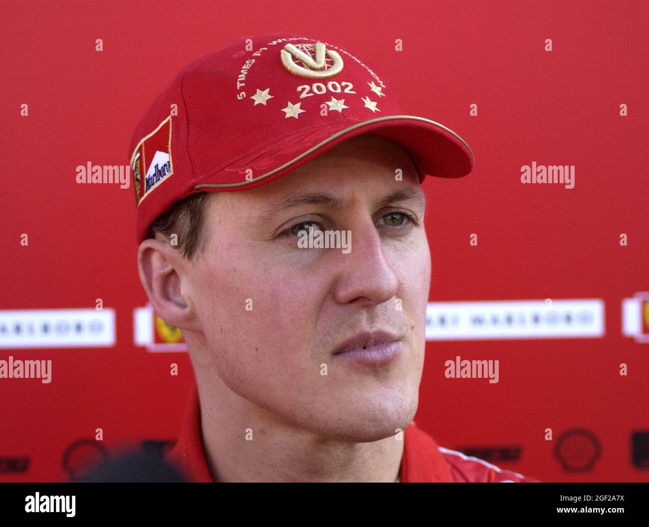 Michael schumacher ferrari 2003 spain hi-res stock photography and ...