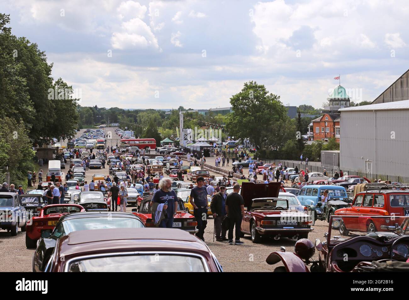 Summer Classic Gathering, Brooklands Museum, Weybridge, Surrey, England ...