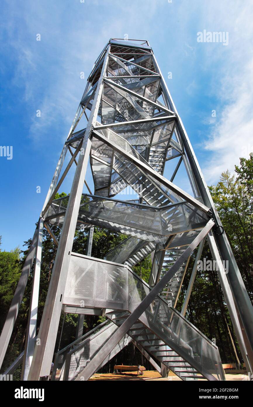 Landmark lookout sky tall tree hi-res stock photography and images - Alamy