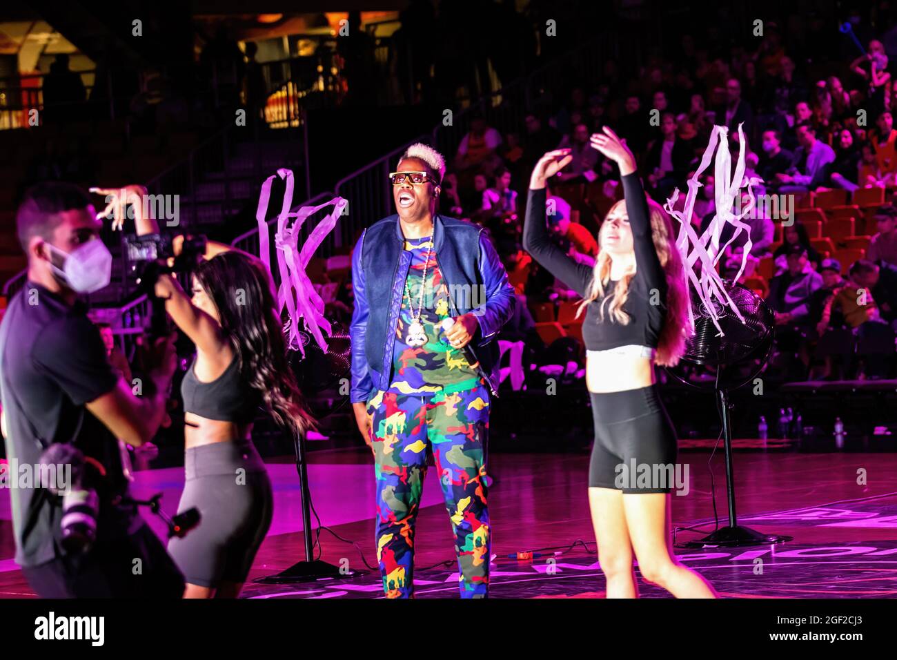 Edmonton, Canada. 22nd Aug, 2021. Canadian rapper Jason Drew Harrow ...