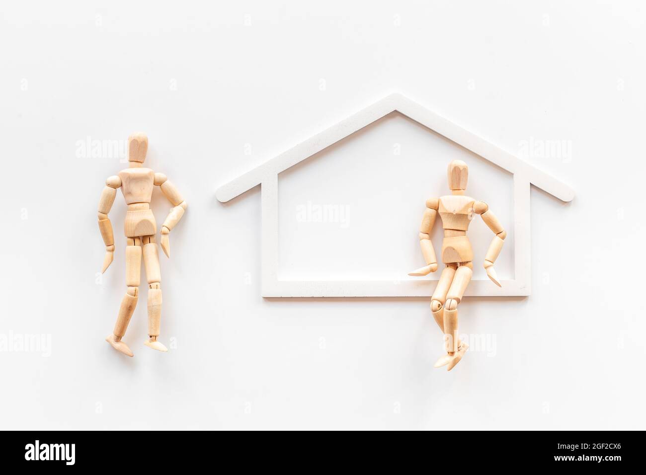 Wooden figures emotions hi-res stock photography and images - Alamy