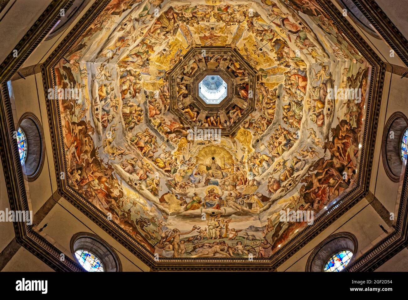 Duomo Ceiling, Florence Stock Photo - Alamy