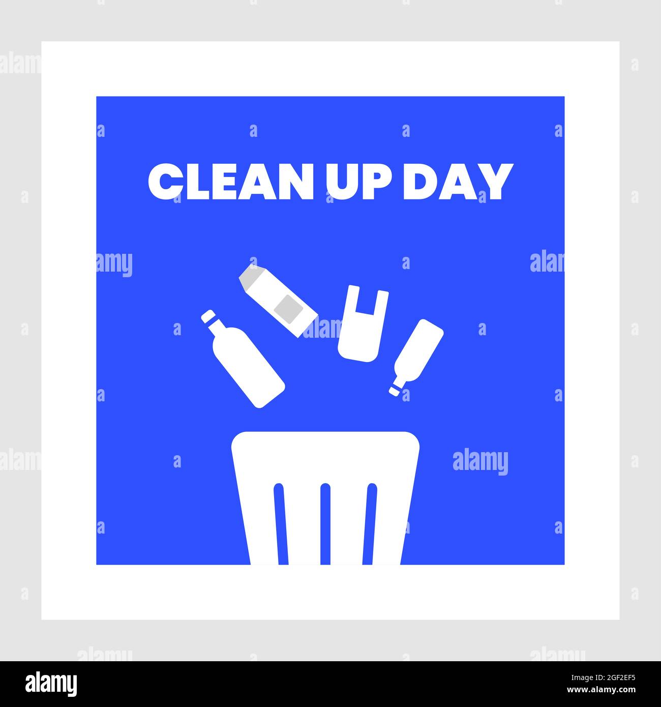 world clean up day cute typography vector for social media, poster and ...