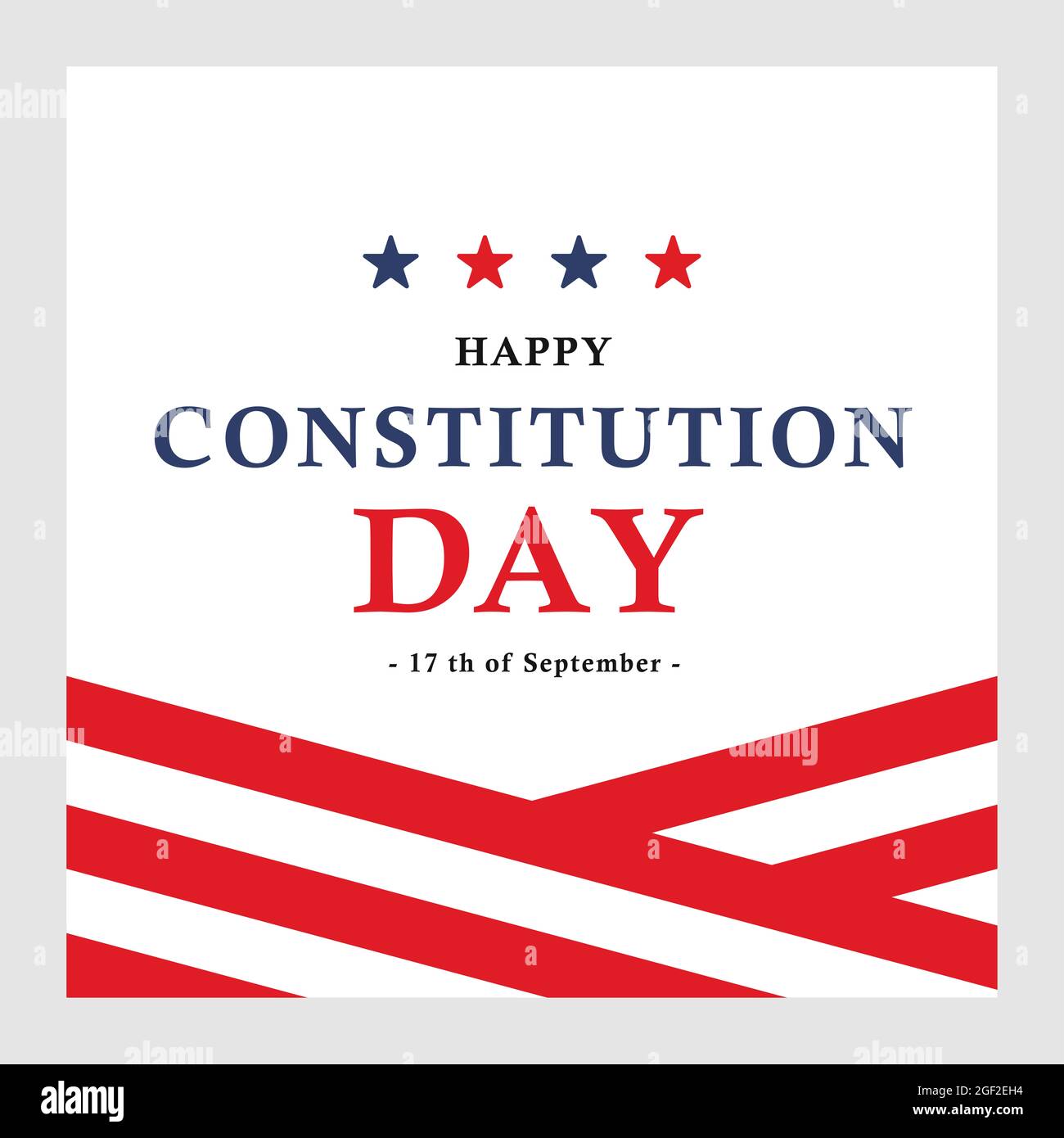 American constitution day national day of america for banner, social ...
