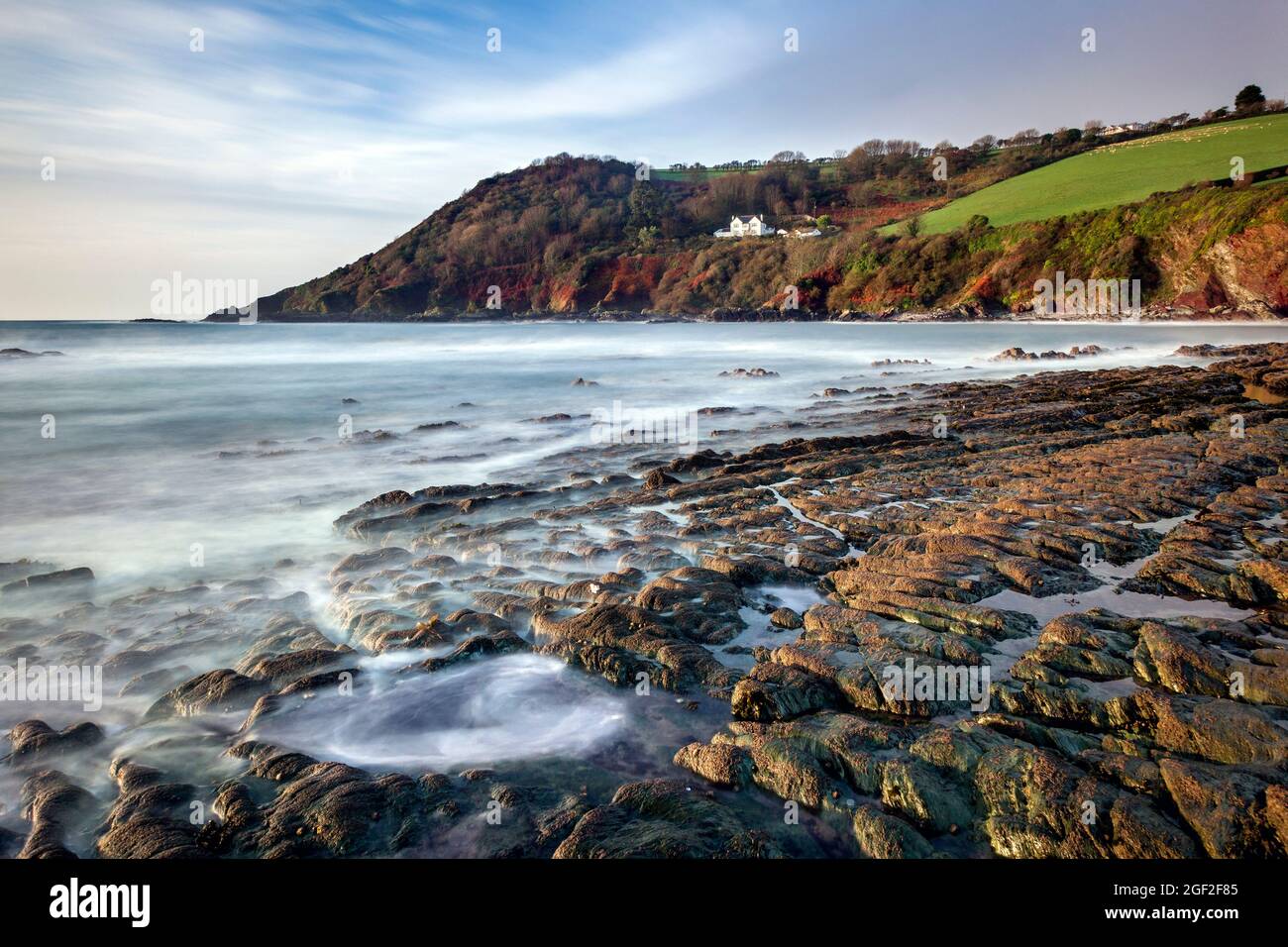Talland cliff hi-res stock photography and images - Alamy