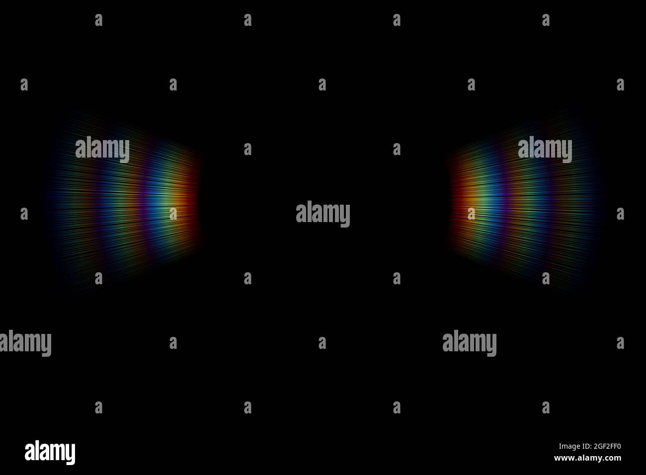 Abstract blurred colorful lens flare bokeh on black Stock Photo - Alamy