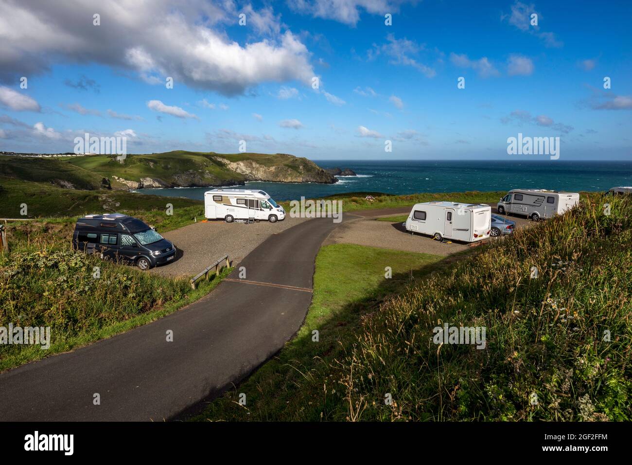 Trewethett farm caravan and motorhome club hi-res stock photography and ...